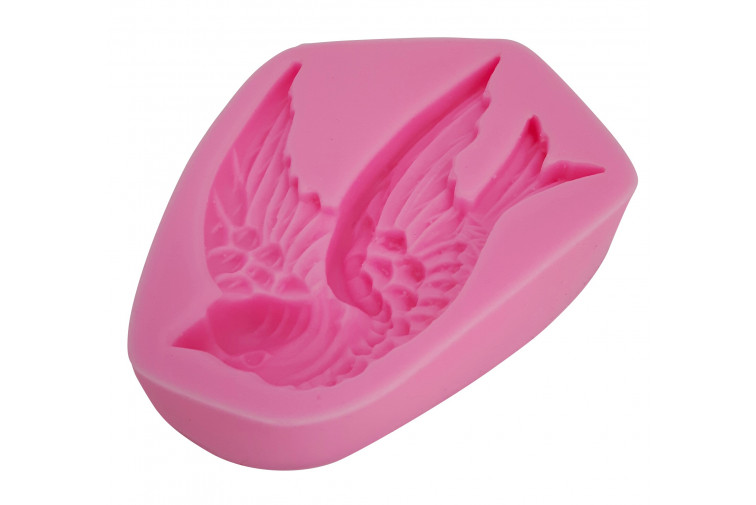 Flying bird silicone craft mould
